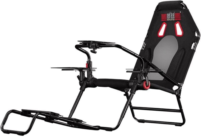 Next Level Racing Lite Gamer Stol Sort Rød - find den billigste pris ...